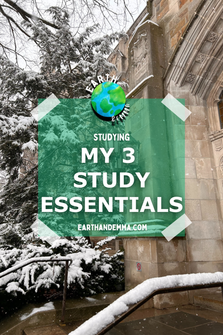 Studying Hacks: 3 Essentials to You Help Focus - Earth and Emma